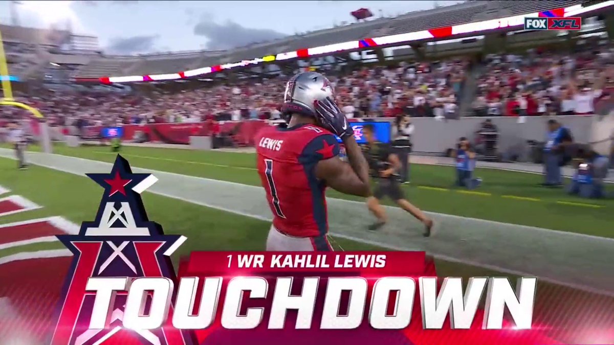 PJ. WALKER. The XFLRoughnecks QB gets his 4th passing TD of his xfl2020 ...