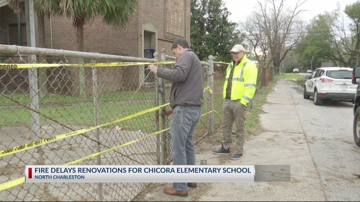 A fire in North Charleston has delayed plans to renovate the old ...