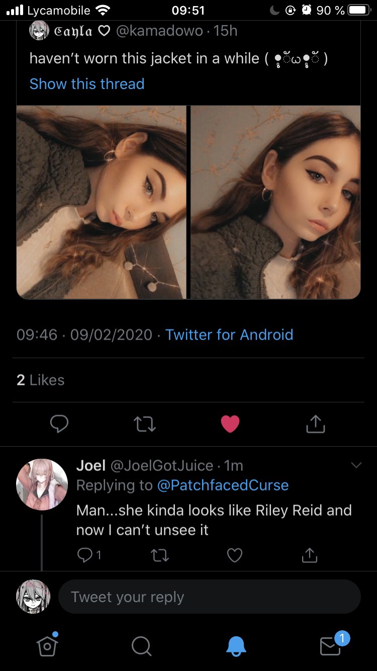 𝑊𝑜𝑟𝑚 🪱 on Twitter: "“she kinda look like reily reid” i’m leaving twt istg 😔🤡 https://t.co ...