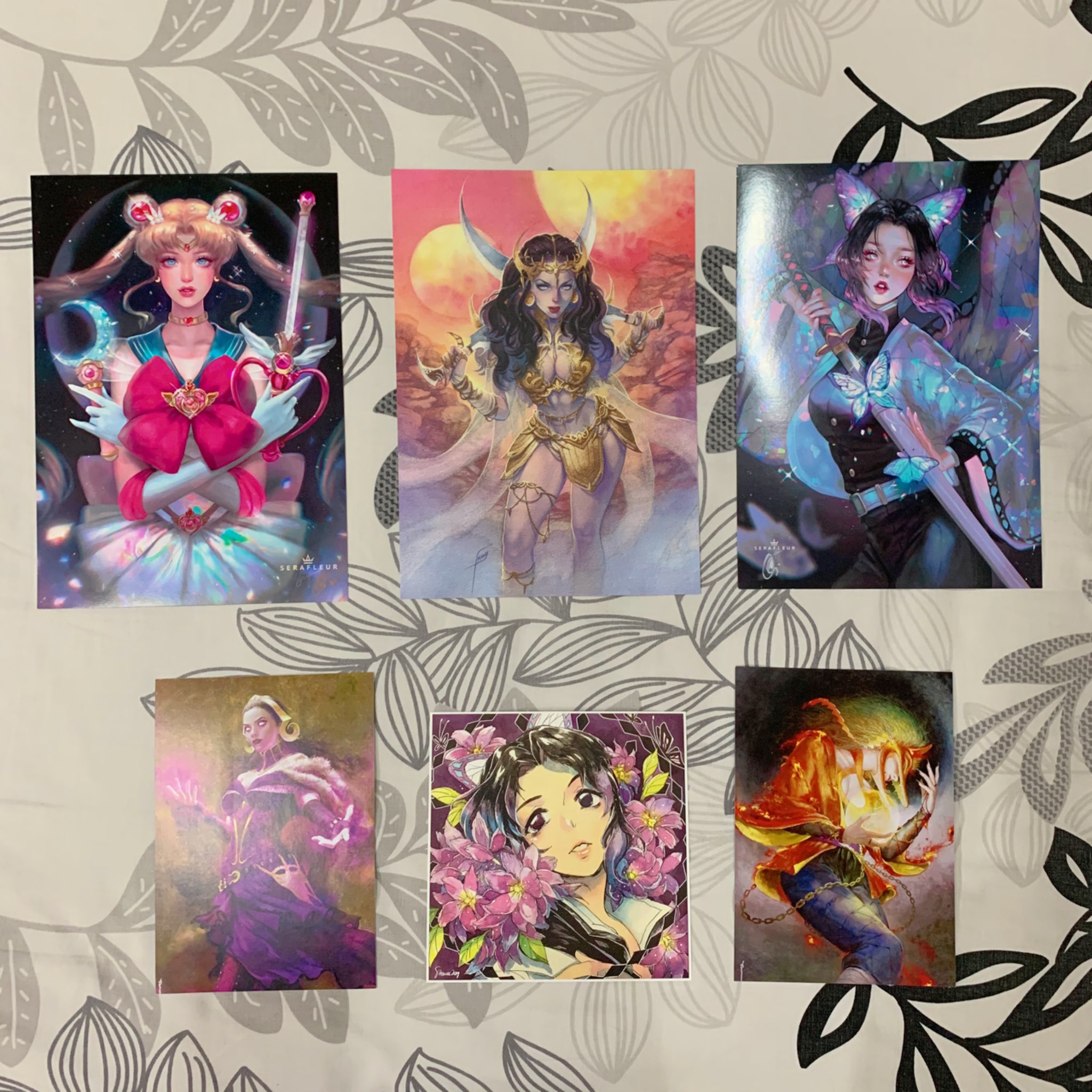 jan on Twitter: "komiket 2020 haul!! 💞 artists: @serafleur @JustineFrany kanin_po (ig) @_saowee ...