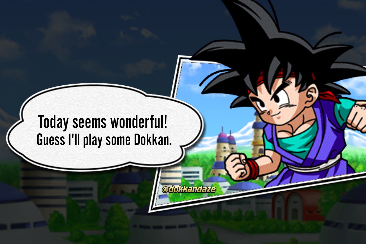 Dokkan Assets (DBZ Assets) #RIPGachaTalks on Twitter: "RT @Calm_Daze: 𝘐𝘵'𝘴 𝘣𝘦𝘦𝘯 𝘢 𝘨𝘰𝘰𝘥 𝘥𝘢𝘺🌄 ...