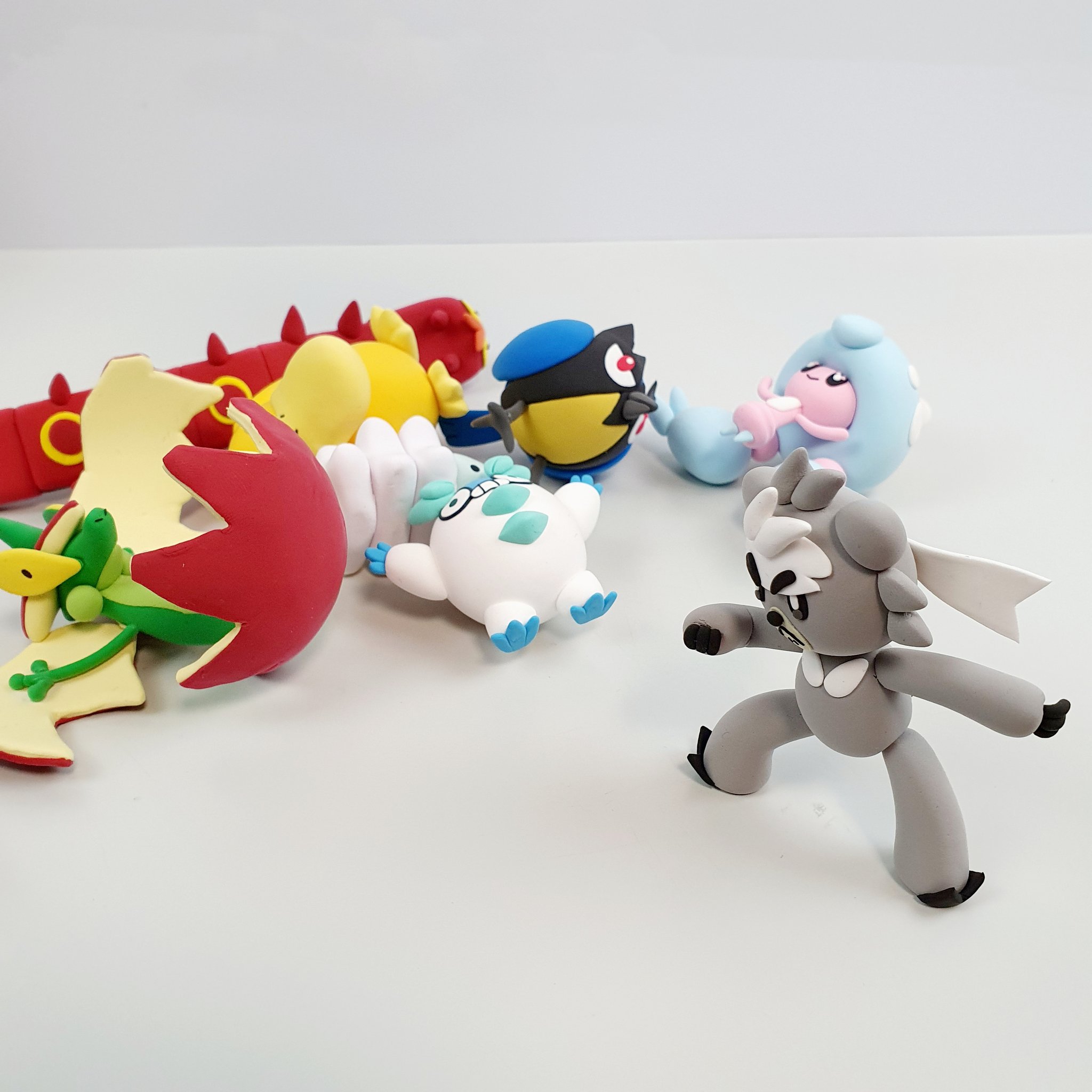 Legendary Clay Pokemon