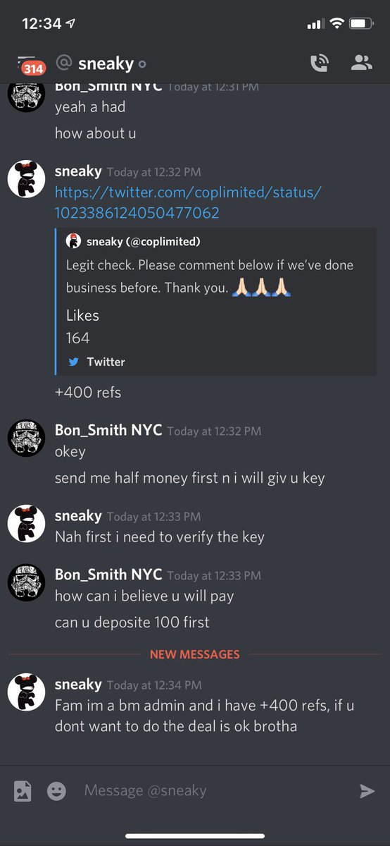 Sneaky On Twitter I Have An Impersonator In Discord Same Name As