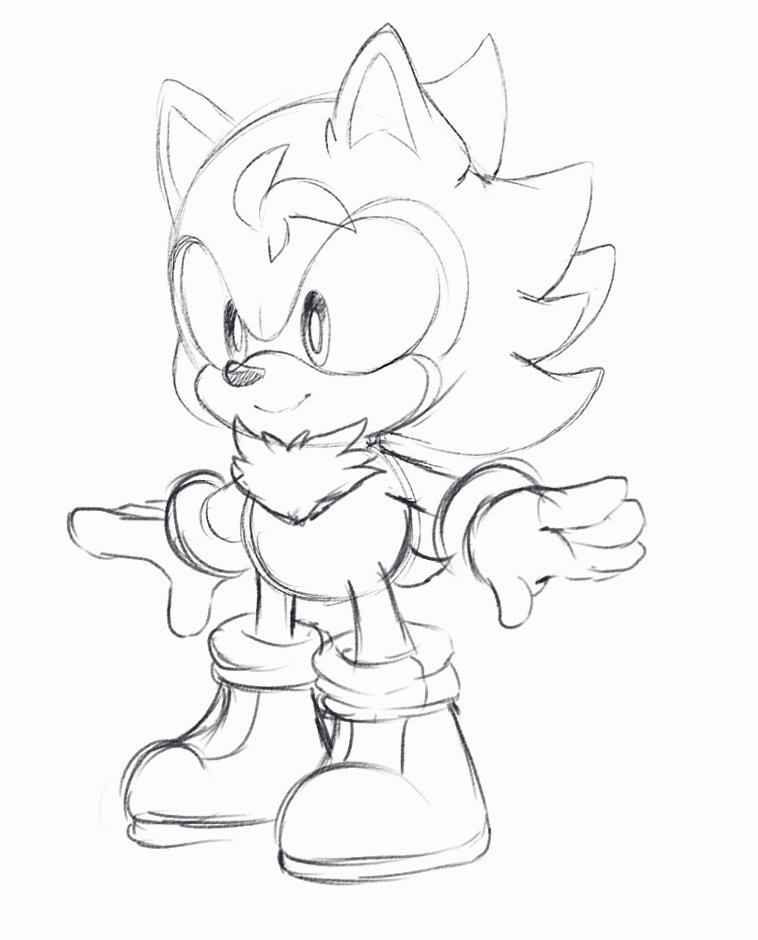 Baby Shadow Coloring Pages