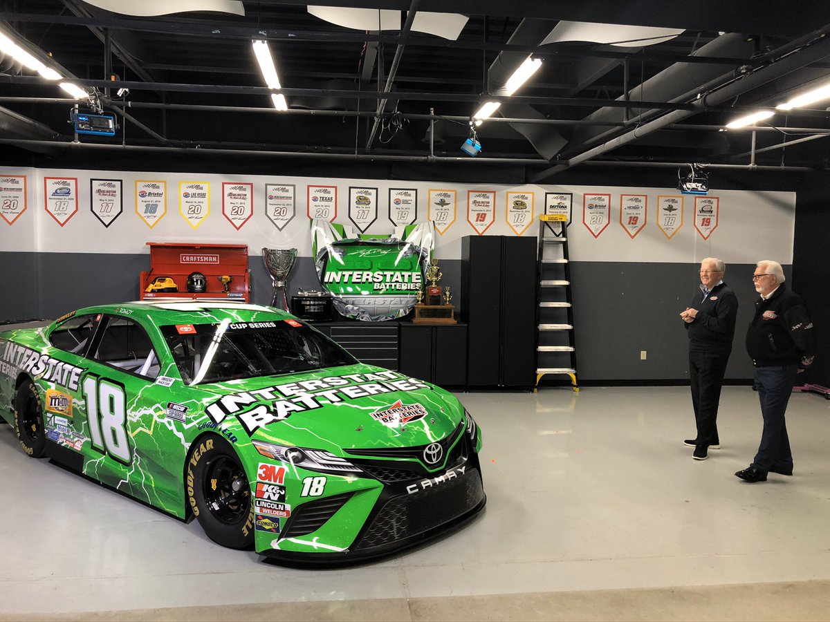 Kyle Busch Interstate Batteries fire suit and car : r/NASCAR