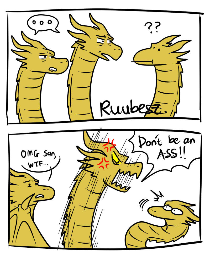 「Keep Your Hands Off Godzilla! Guess who drew the Godzilla ve」Ruubesz ...