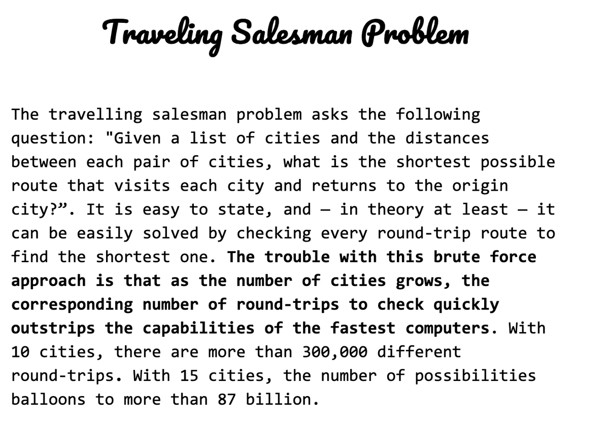 Thread by @paraschopra: 15 wonders of science and mathematics. Let's go ...