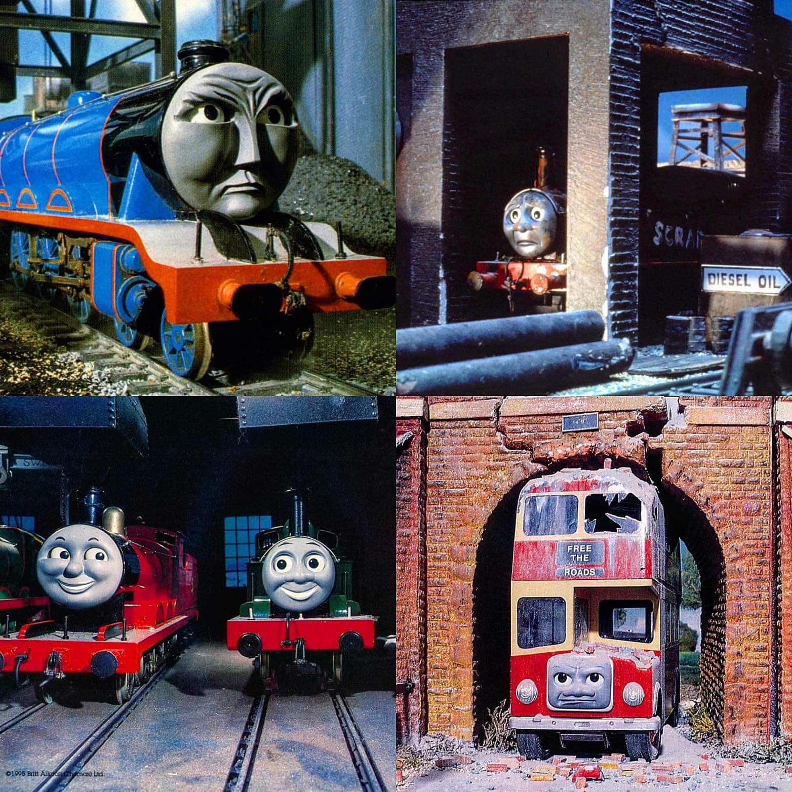 Thomas The Tank Engine Oliver Owns Up