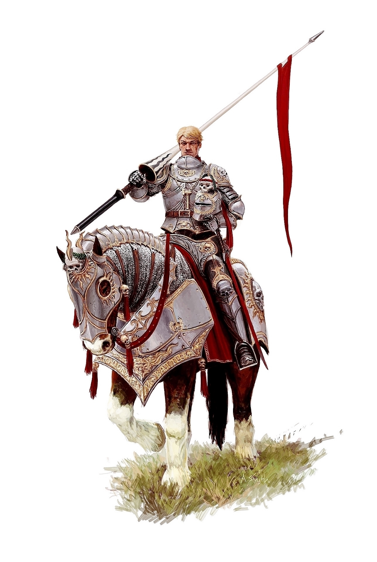 Halberdier Concept Art