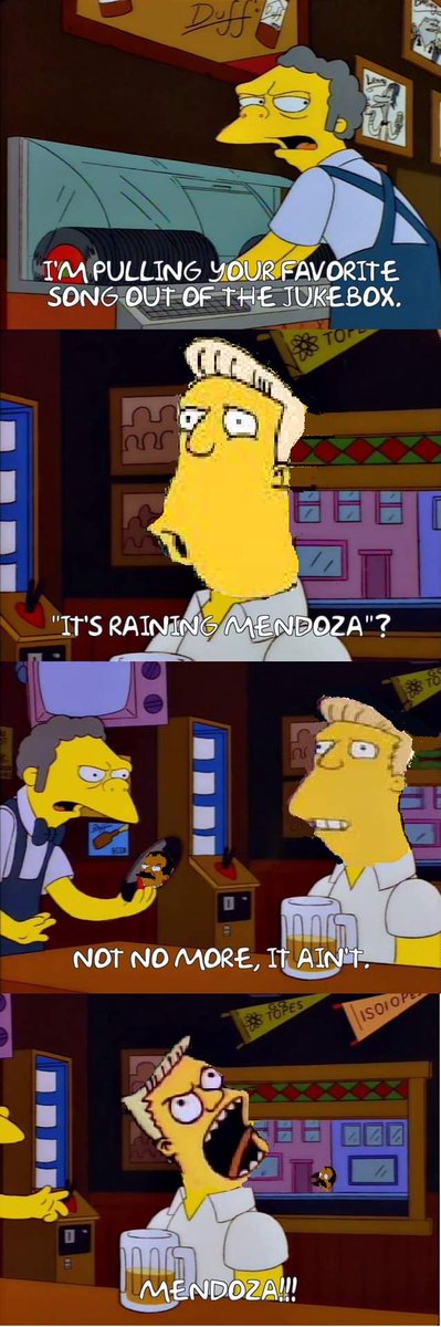 Simpsons Mendoza Memes 10 Action Movies Parodied By McBain In The