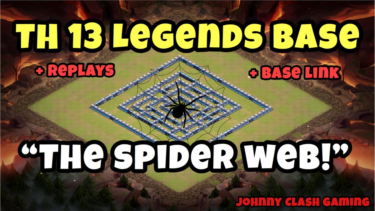 Clash Of Clans Spider Base