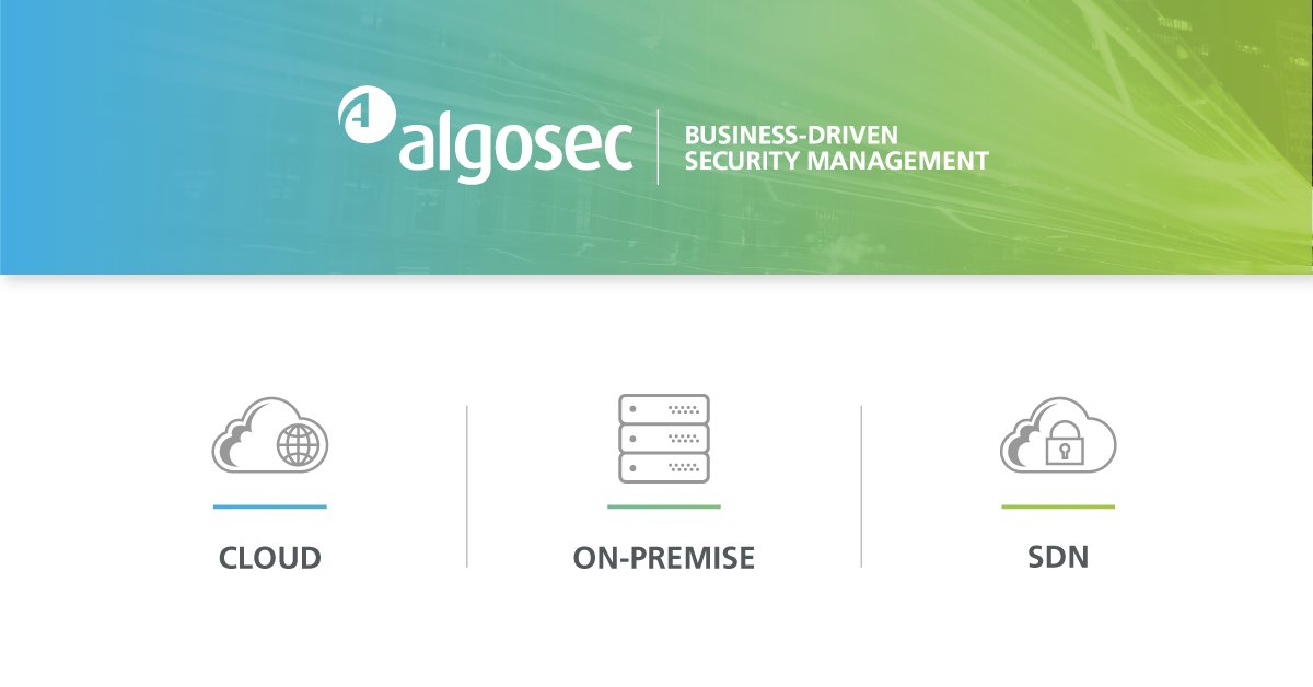 AlgoSec on Twitter: "Learn how to export policy rules to @AlgoSec AppViz and AppChange in this ...