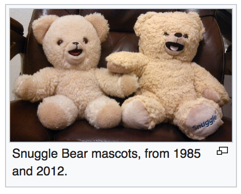 Snuggle Fabric Softener Bear Meme