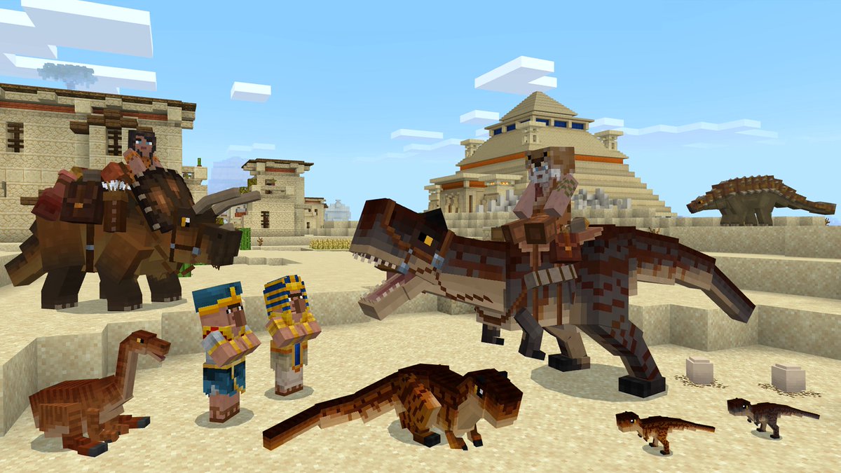 Minecraft Triceratops