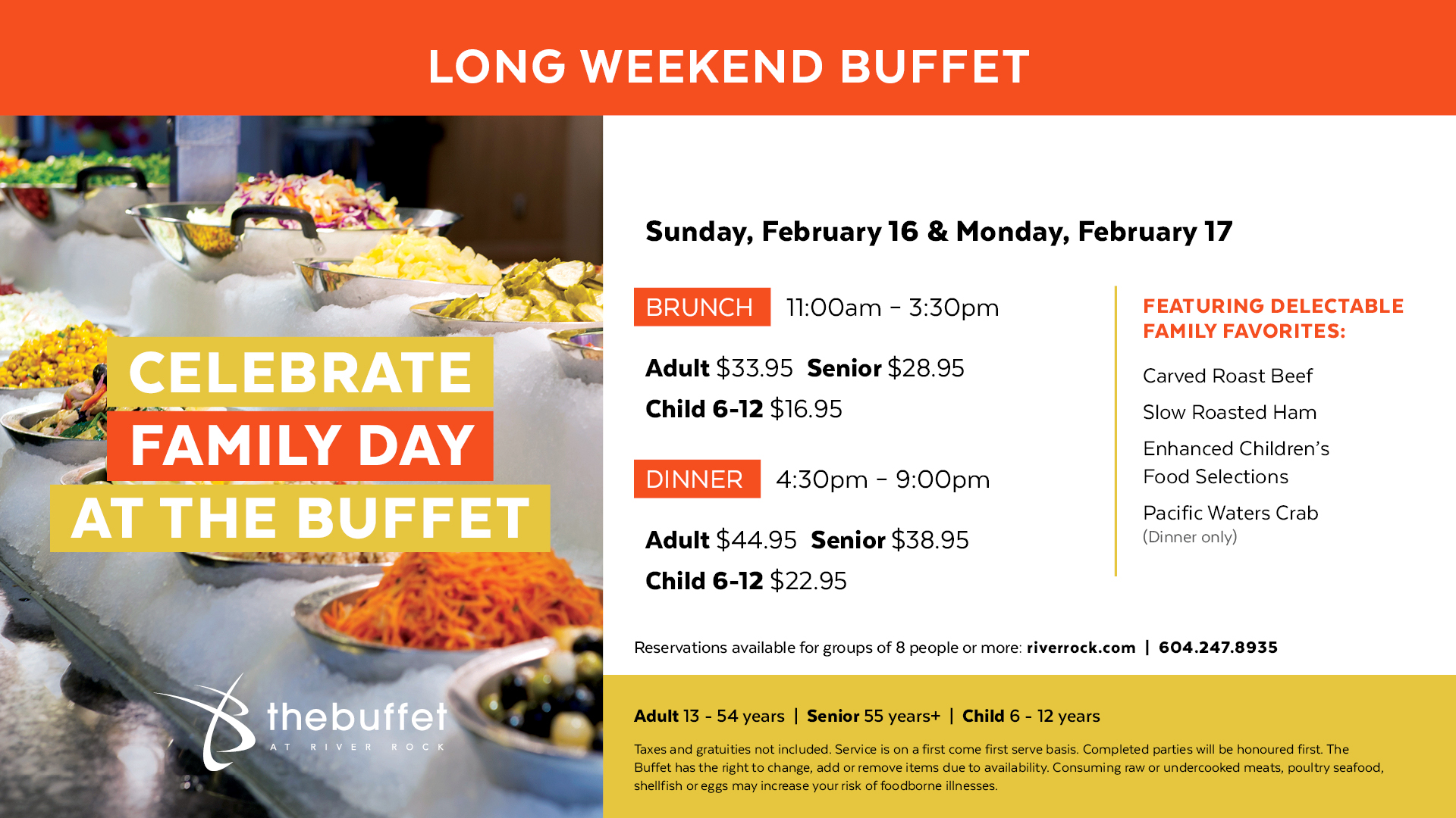 River Rock Casino Sunday Buffet