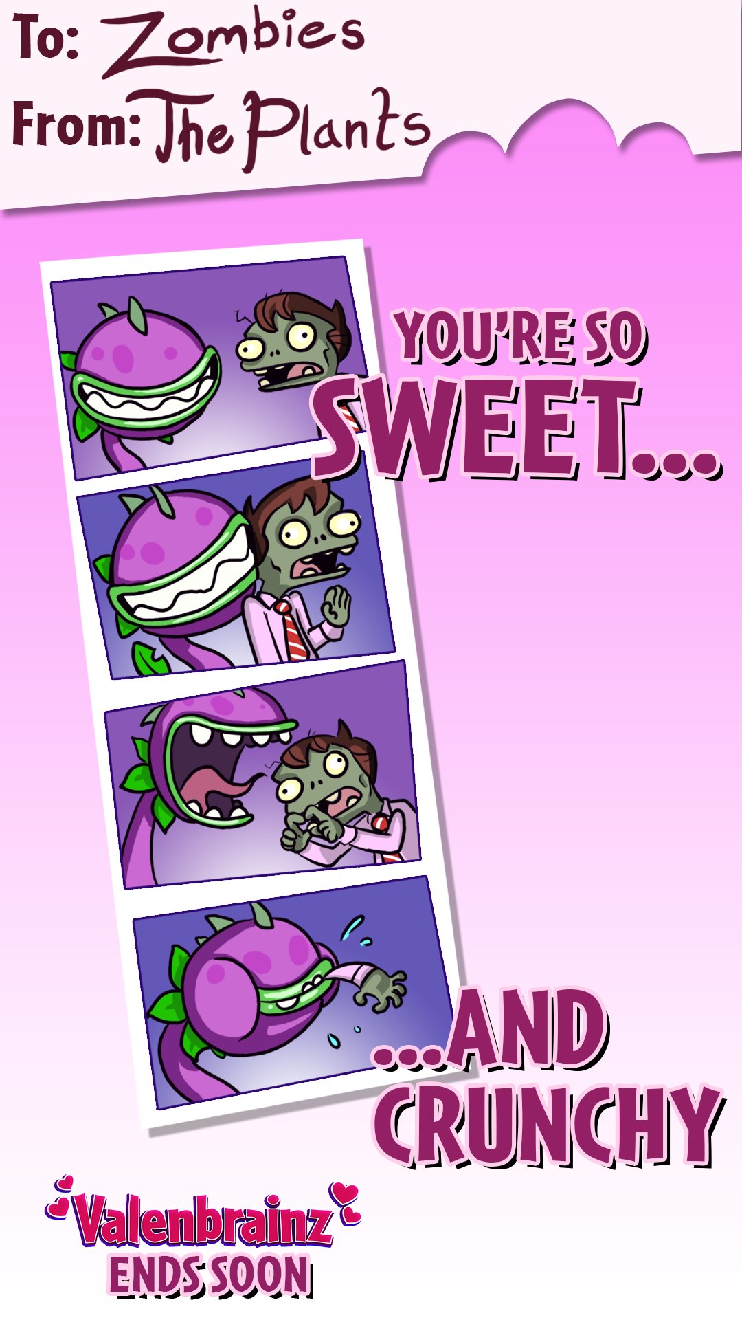 Plants Vs Zombies Birthday Template