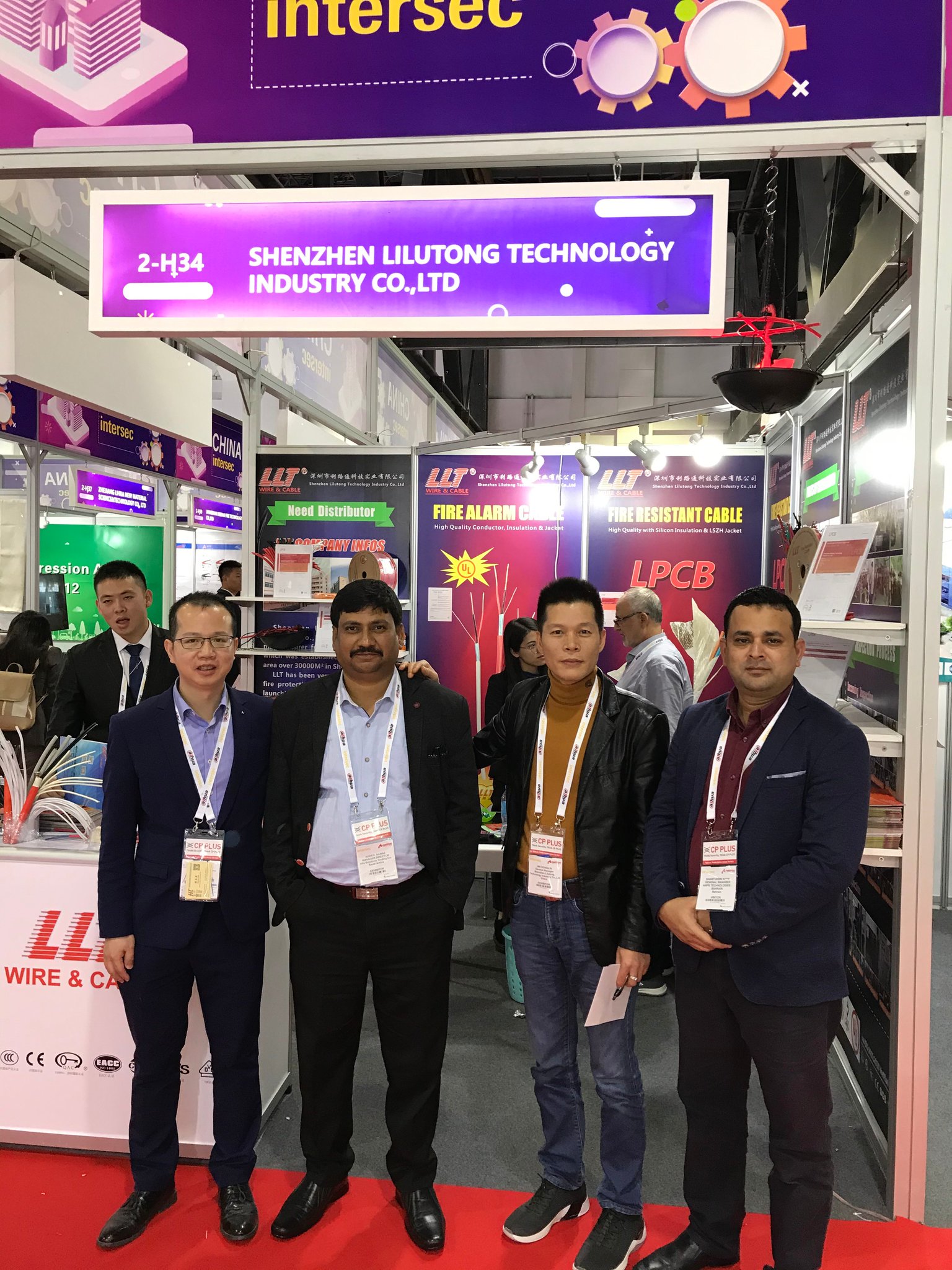 Cable LLT on Twitter: "LLT participated the Intersec 2020 Dubai in Jan. 19 - 21 and were very ...