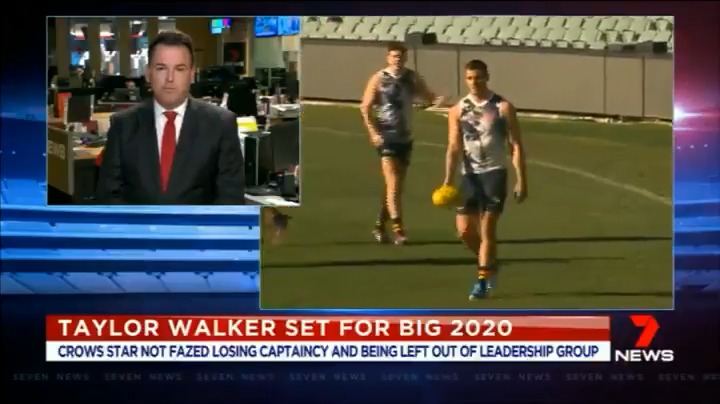 Adelaide Crows superstar Tex Walker may not be captain but is setting ...