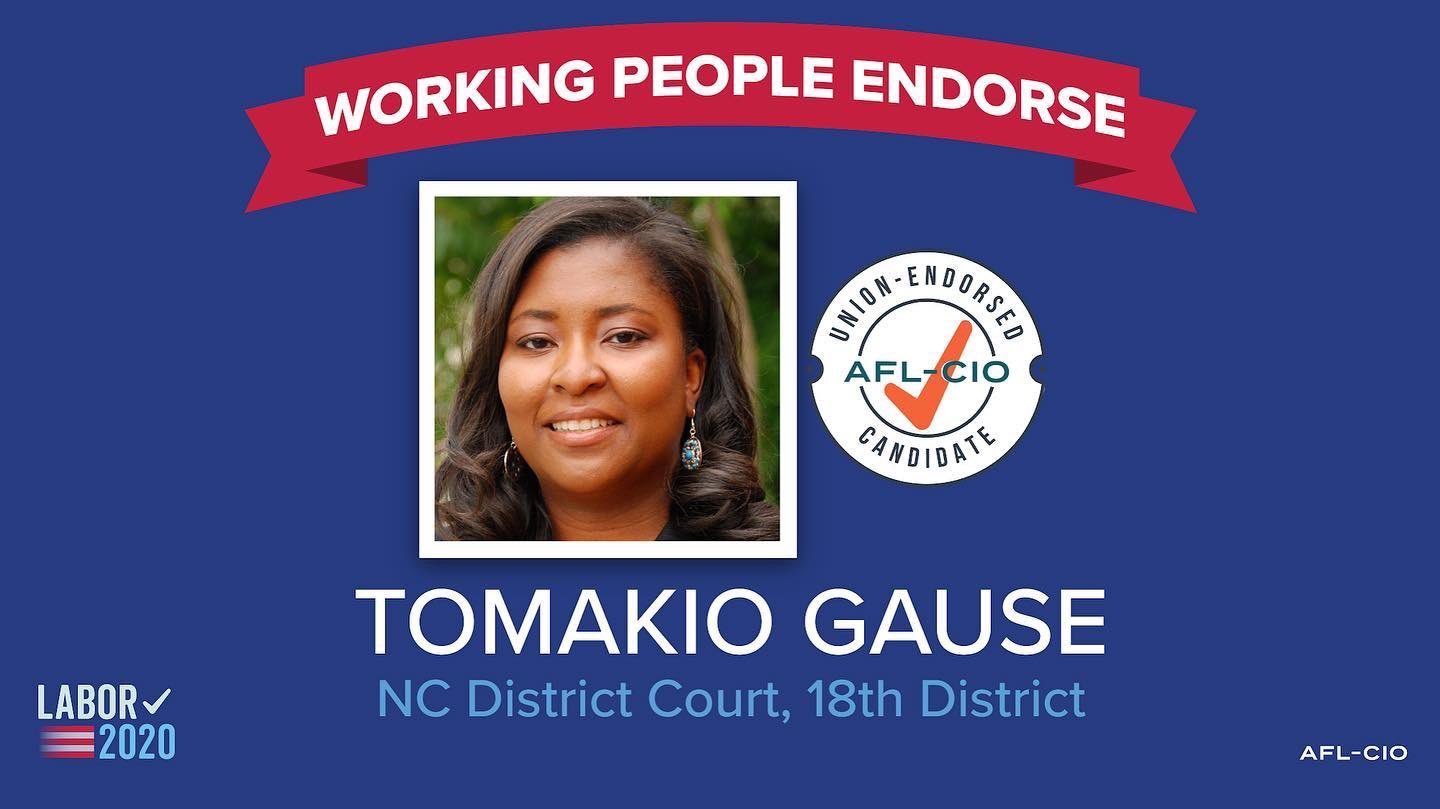 Tomakio Gause for District Court Judge on Twitter: "I’m excited to receive support from, “The ...