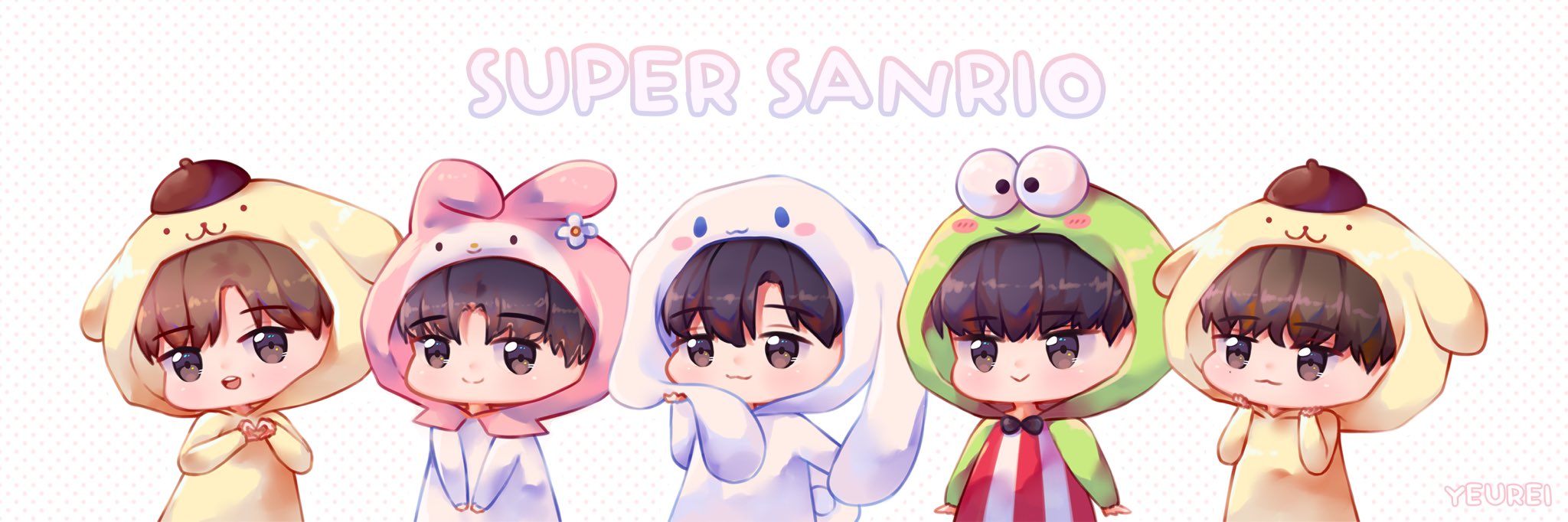 Super Junior Chibi Wallpaper