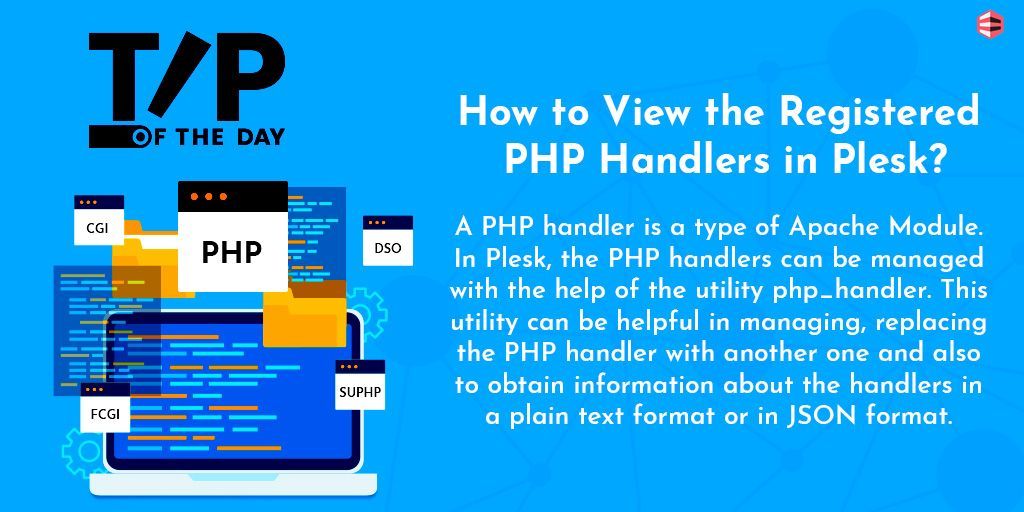 Servercake India On Twitter A Php Handler Is A Type Of Apache Module In Plesk The Php