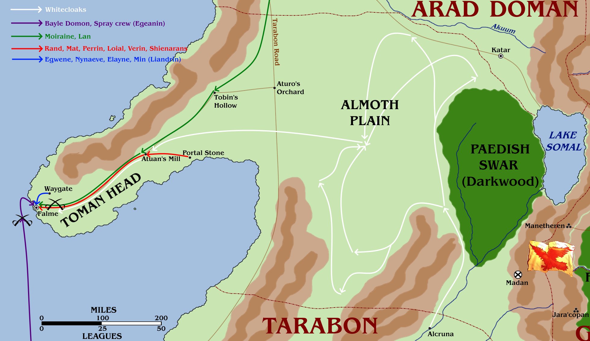 Wheel Of Time World Map