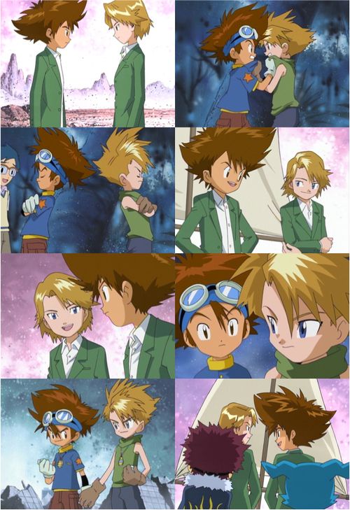Digimon Tai And Matt Fight