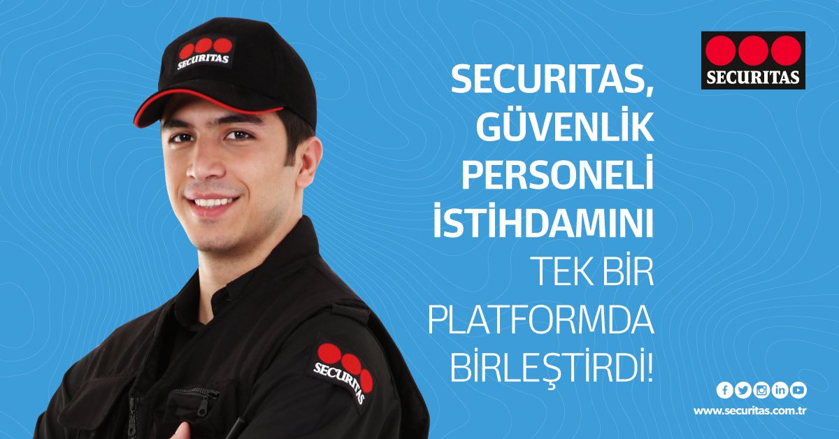 Securitas Türkiye on Twitter: "Dünyanızın daha güvenli hale gelmesine yardımcı olma amacıyla ...