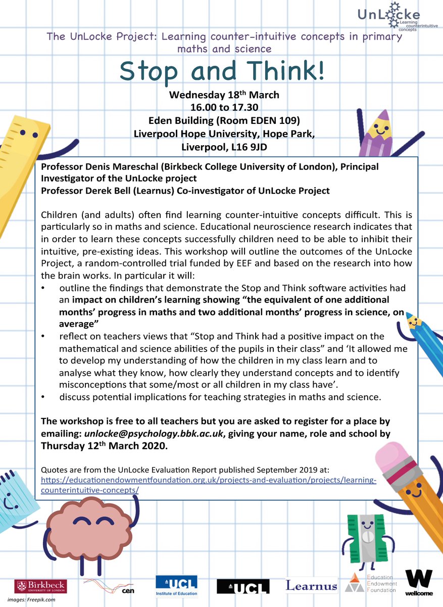 Learnus on Twitter: "📣Free Learnus workshop for teachers! Find out about the @UnLockeCEN ...