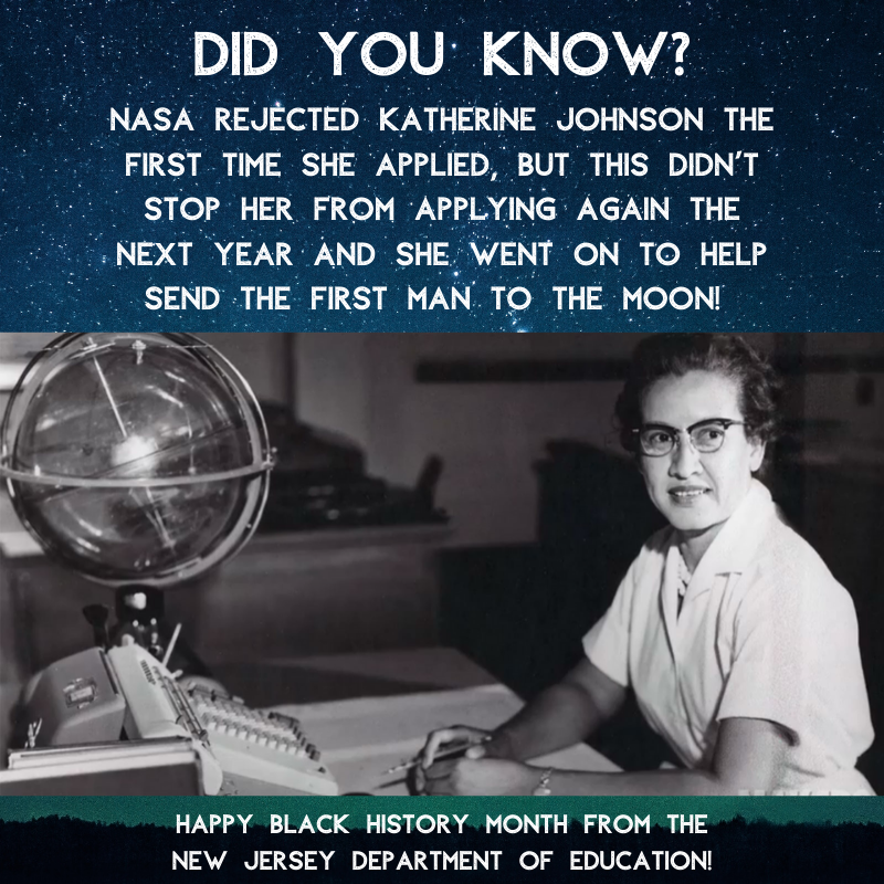 Katherine Johnson Education