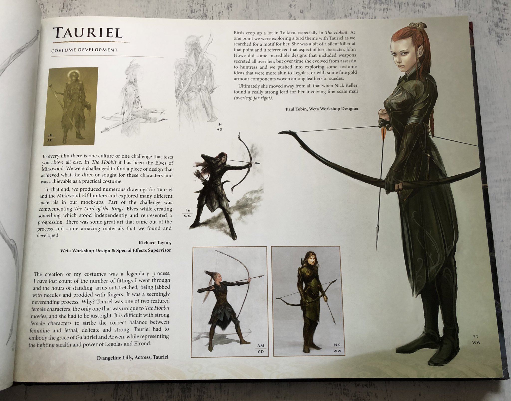 Tauriel Concept Art