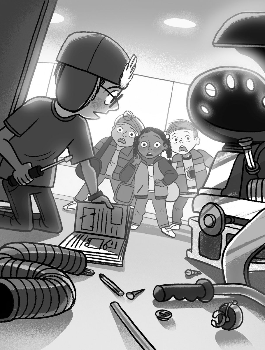 「Illustrations from the latest @The_Ice_Chips book, written b」Kim Smithの漫画