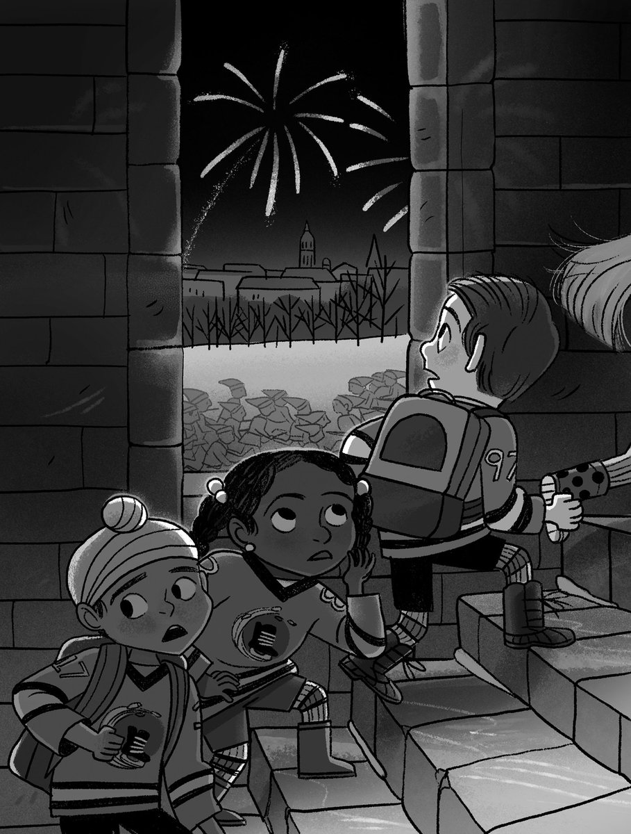 「Illustrations from the latest @The_Ice_Chips book, written b」Kim Smithの漫画