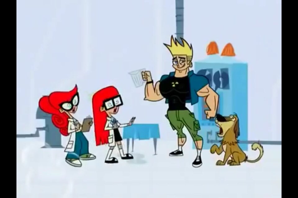 Johnny Test Muscle