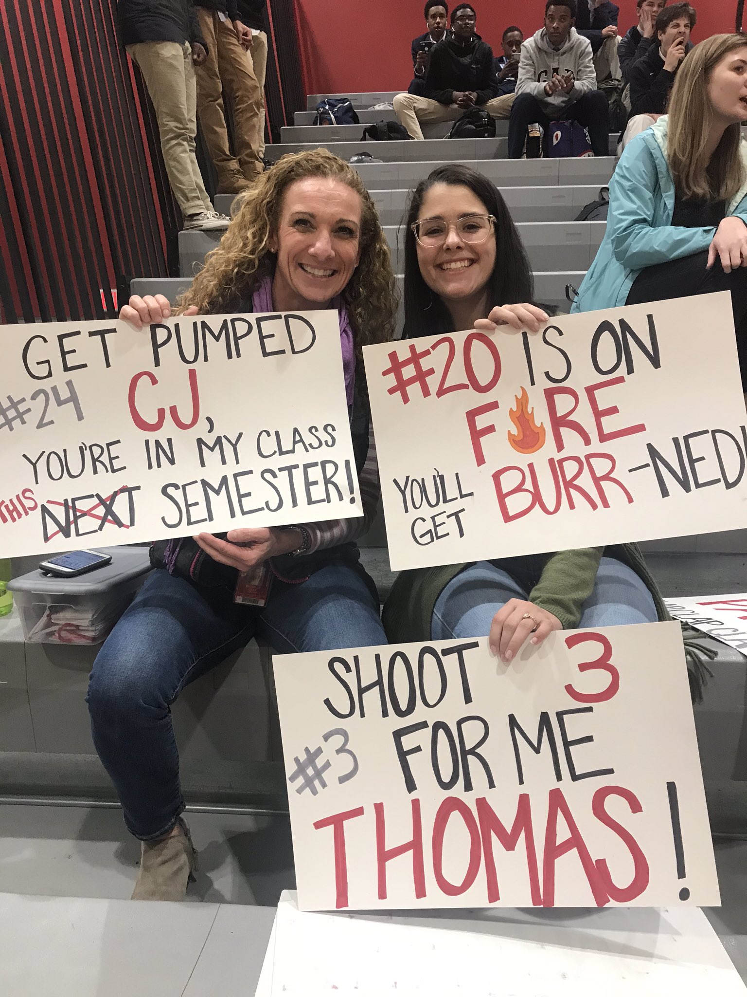 Funny Basketball Signs