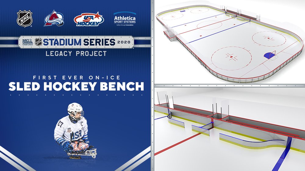 Sledge Hockey Bench