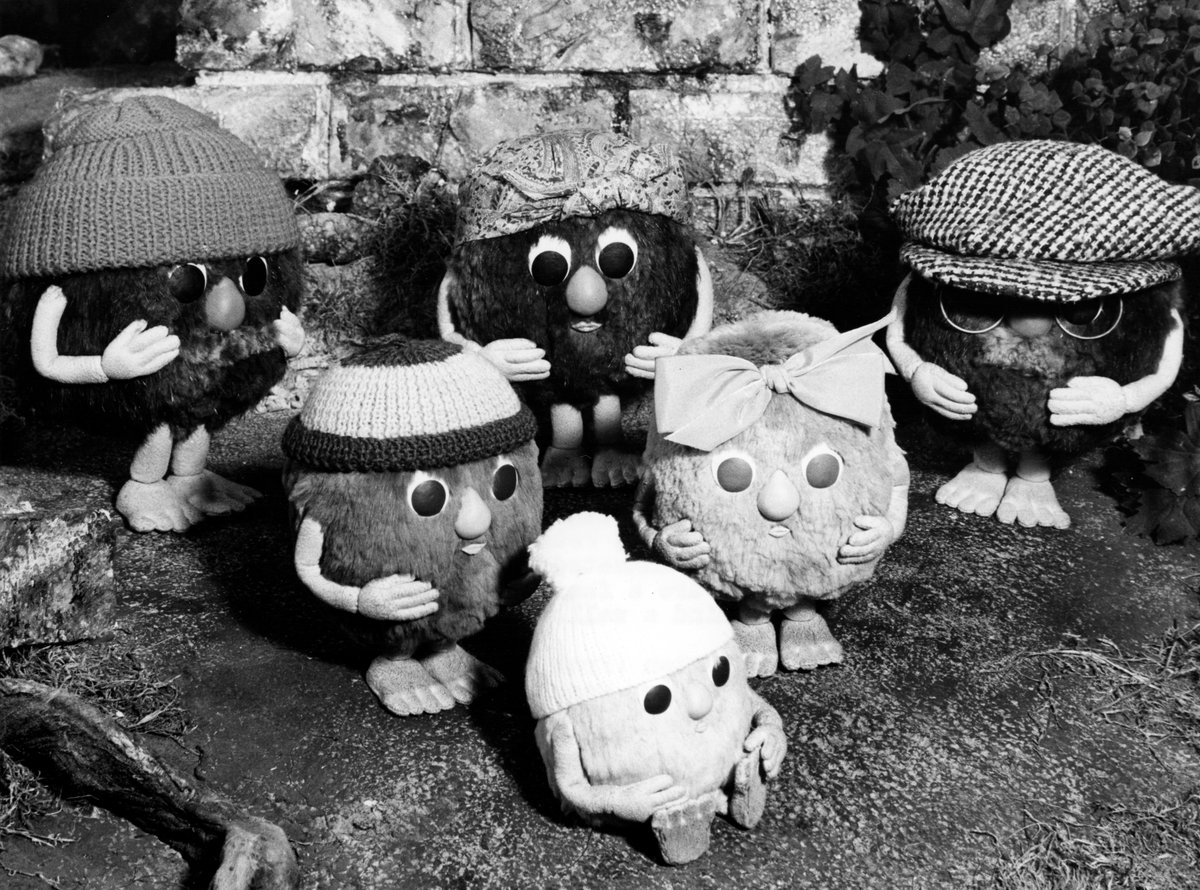 OnThisDay 1977: The Flumps made their television debut. From left to ...