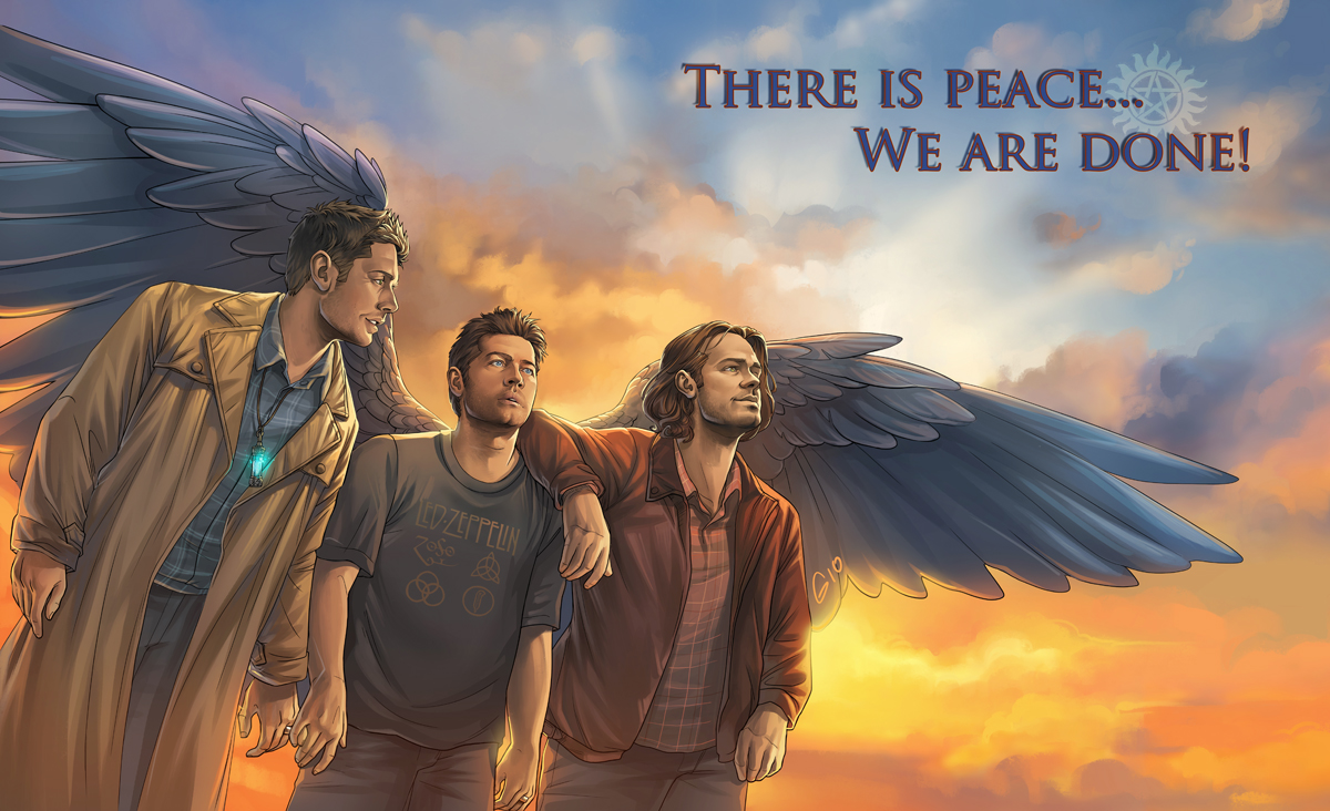 Destiel Fanart Wallpaper