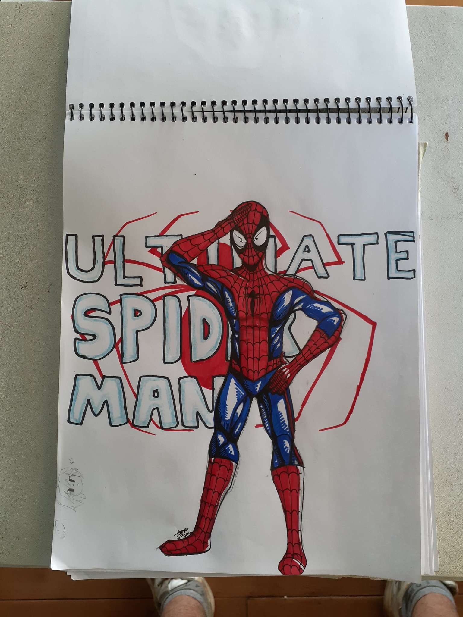 How To Draw Ultimate Spider Man