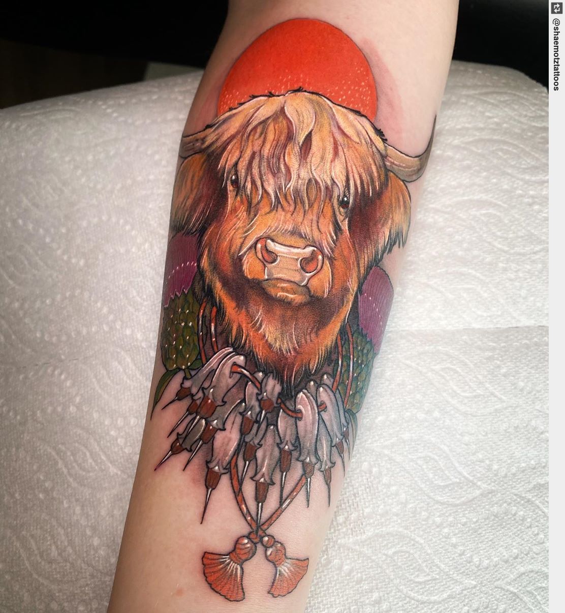 Scottish Highlander Tattoo Designs