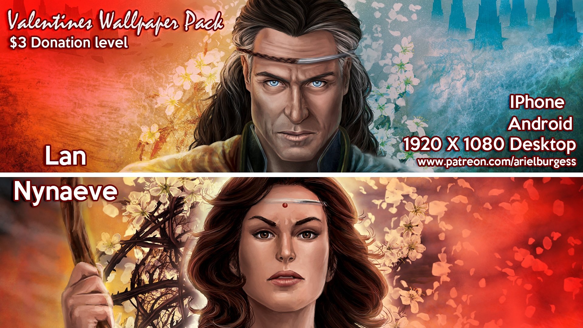 Wheel Of Time Lan And Nynaeve We See A Looser Version Of Nynaeve":