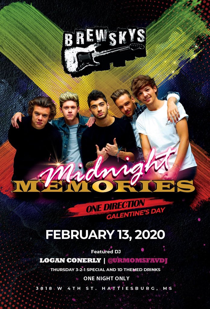 One Direction Concert Poster Ideas Midnight Memories