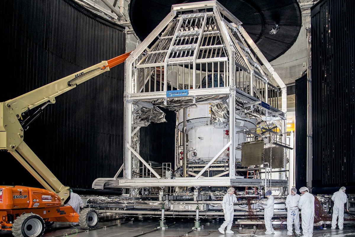 Thermal-Vacuum testing complete! Orion spent 6 weeks in vacuum ...