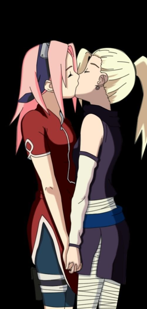 Ino X Sakura Kiss