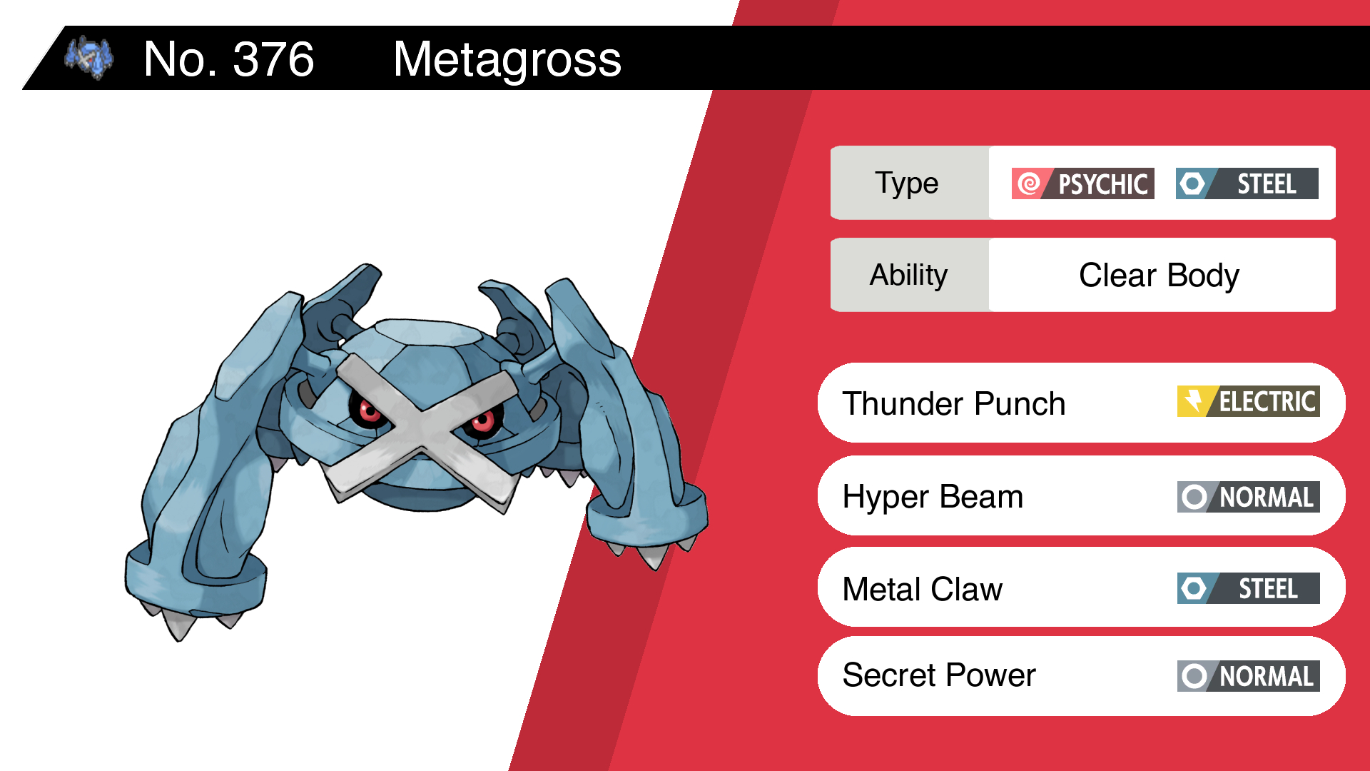 Metagross Evolution Chart