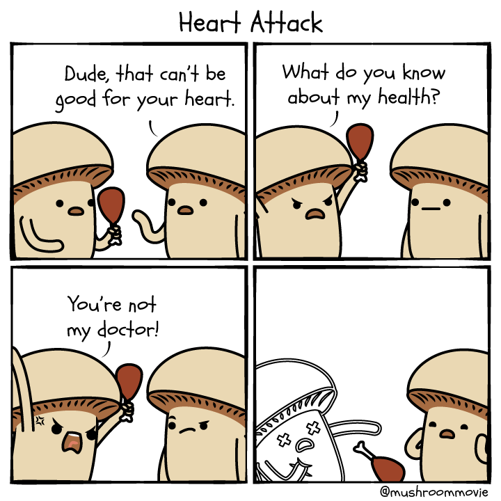 Heart Attack Comic