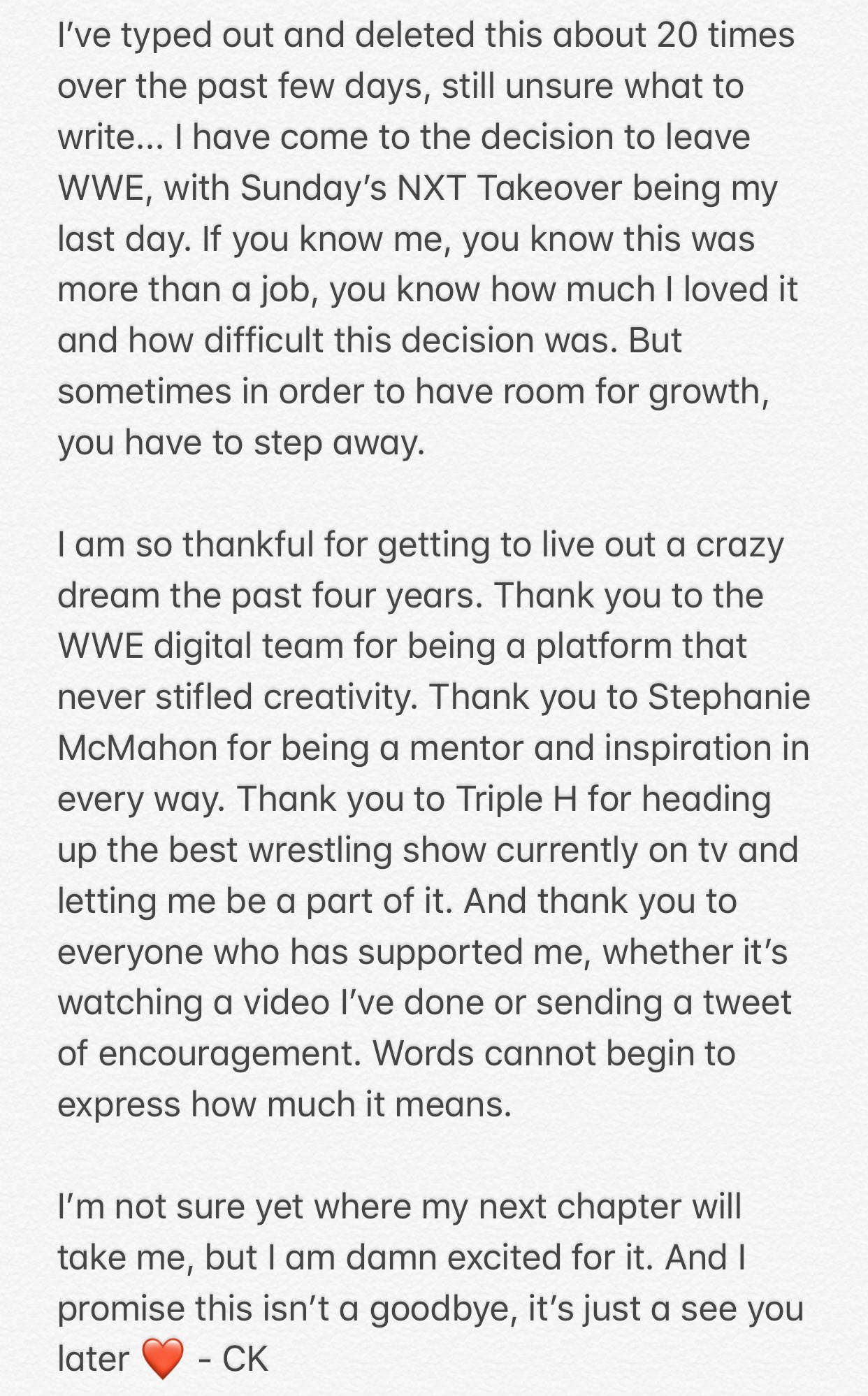 Cathy Kelley Leaving WWE - IWNerd.com Cathy Kelley Leaving WWE - IWNerd.com