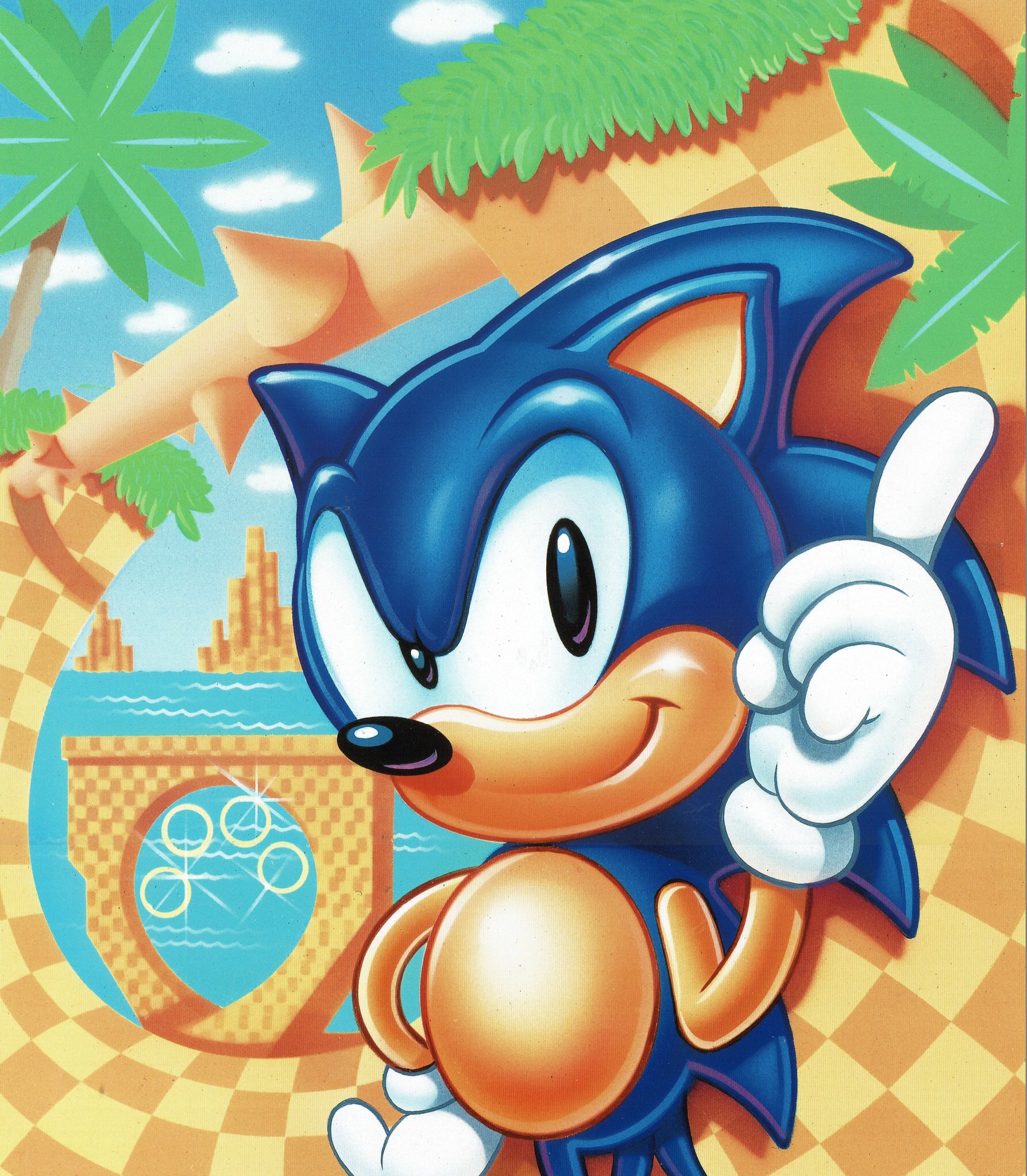 Sonic The Hedgehog 1 Artwork