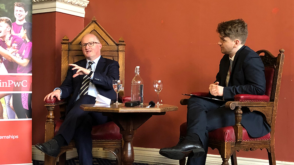 A busy day in Dublin yesterday for Executive Board member Philip R ...