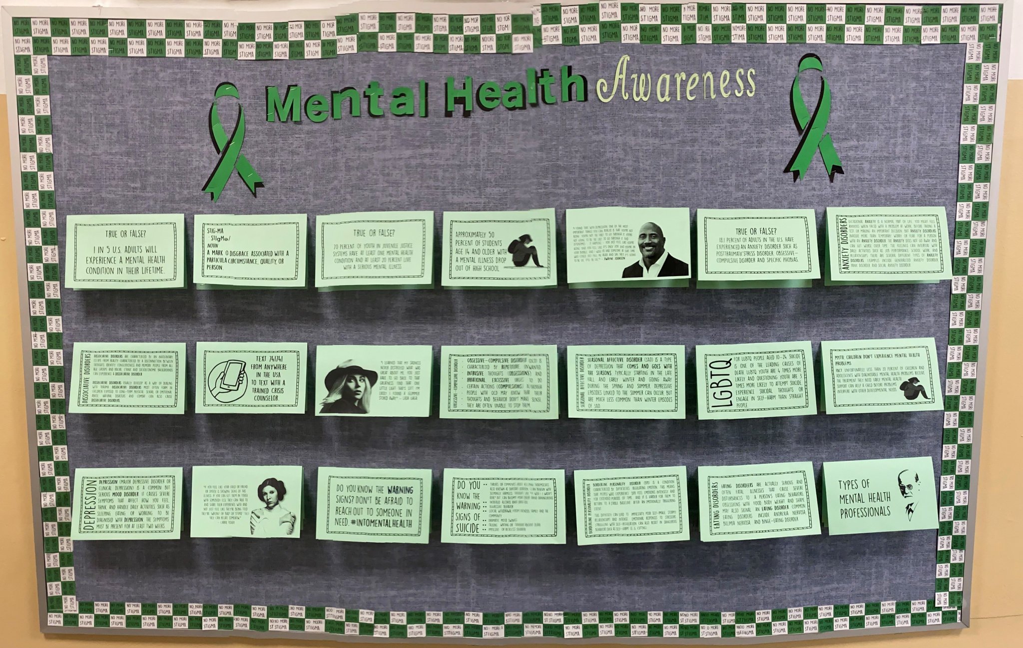 Hicksville Middle School on Twitter: "Mental Health Awareness Bulletin ...